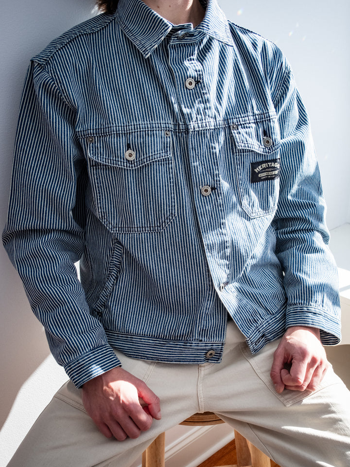 Hickory Stripe Gibson Jacket – Heritage Workwear