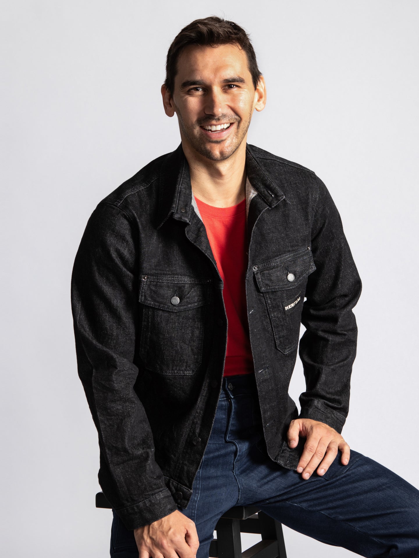 Black Denim Gibson Jacket | Stylish & Durable Workwear Jacket ...